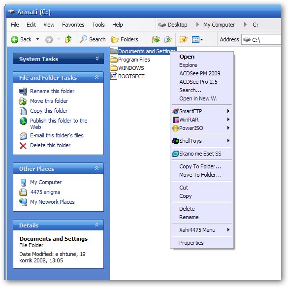 Folder's Context Menu - Microsoft (Windows) - Neowin