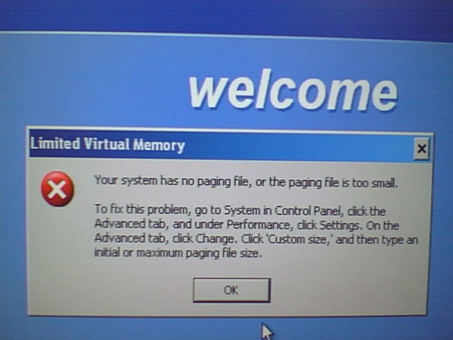 XP Paging Files Issues - Microsoft (Windows) - Neowin
