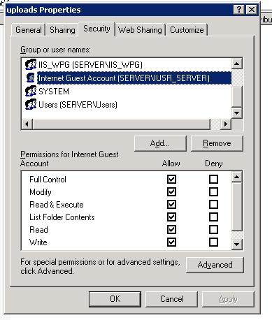 File Permission Problems? - Web Design & Development - Neowin