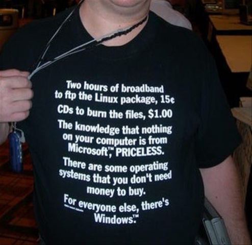 [Pic] For everyone else, there's Windows. - Jokes & Funny Stuff - Neowin