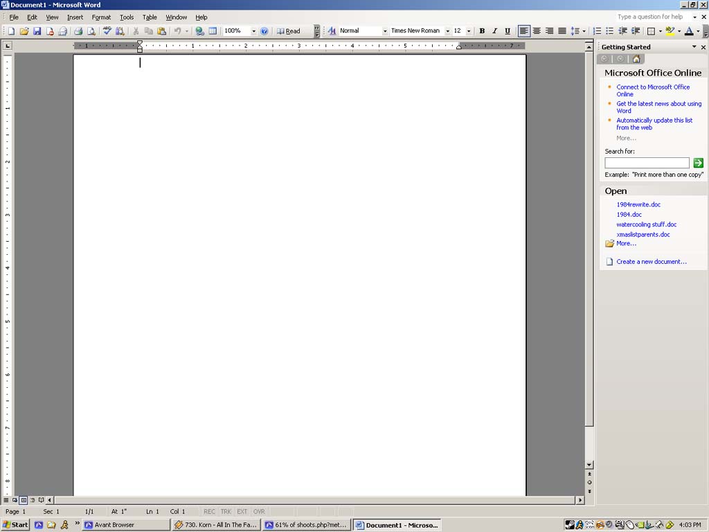 Office 2003 Help: Word - Software Discussion & Support - Neowin