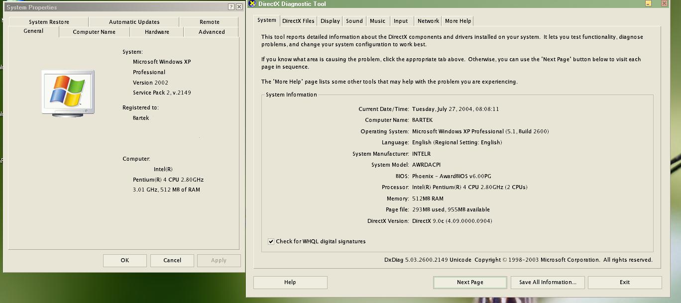 DirectX For Windows XP SP2 Users - Hardware Hangout - Neowin