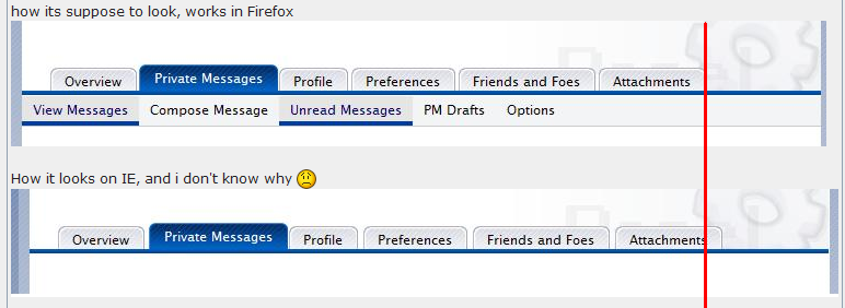 CSS display problems - Web Design & Development - Neowin