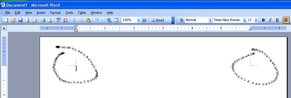 removing "L"s in corners of microsoft word - Software Discussion ...