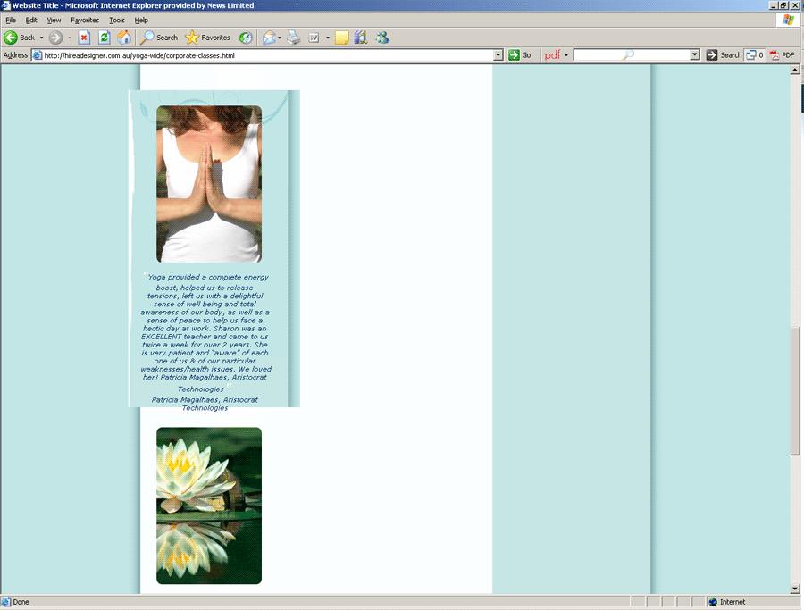 Css Ie Vs Ff I Cant Seem To Find The Ie Error In The Code Web Design And Development