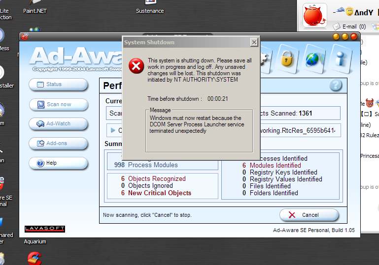AD Aware, i have a problem with it :( - Software Discussion & Support - Neowin