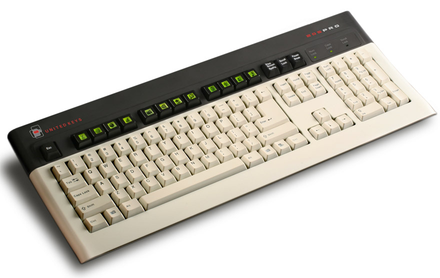 United Keys 205PRO LCD Display Keyboard Announced - Back Page News - Neowin