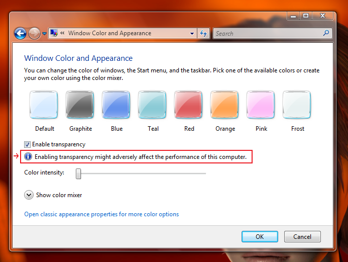 Windows Vista Aero Transparency Issue - Software Discussion & Support ...