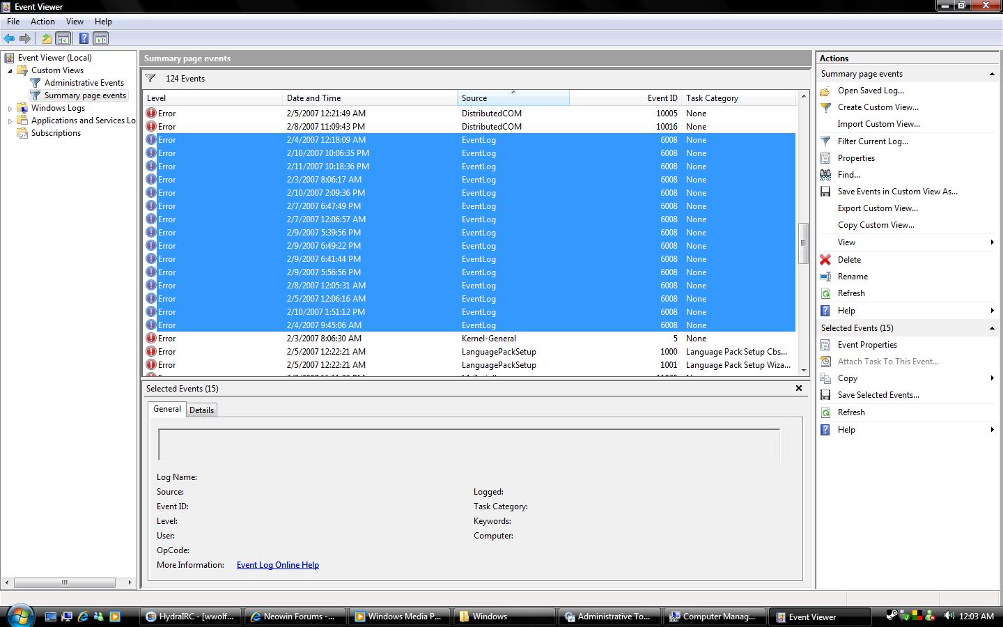 Vista Crash - Microsoft (Windows) - Neowin