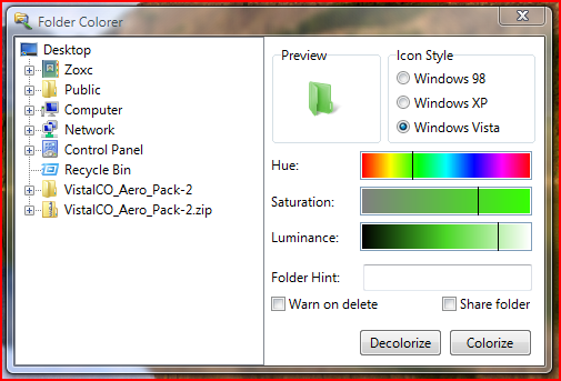 How to change icons on folders? - Programming (C#, C++, JAVA, VB, .NET etc.) - Neowin