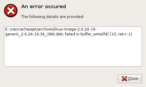 Error during installation - Linux - Neowin