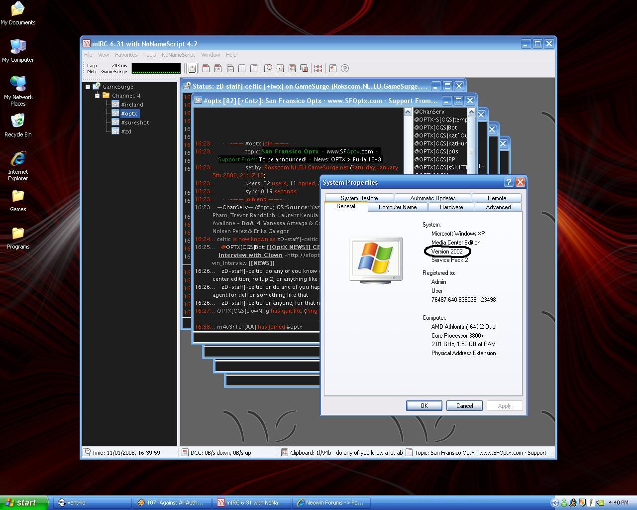 issue with windows MCE 2005 and rollup 2 - Microsoft (Windows) - Neowin