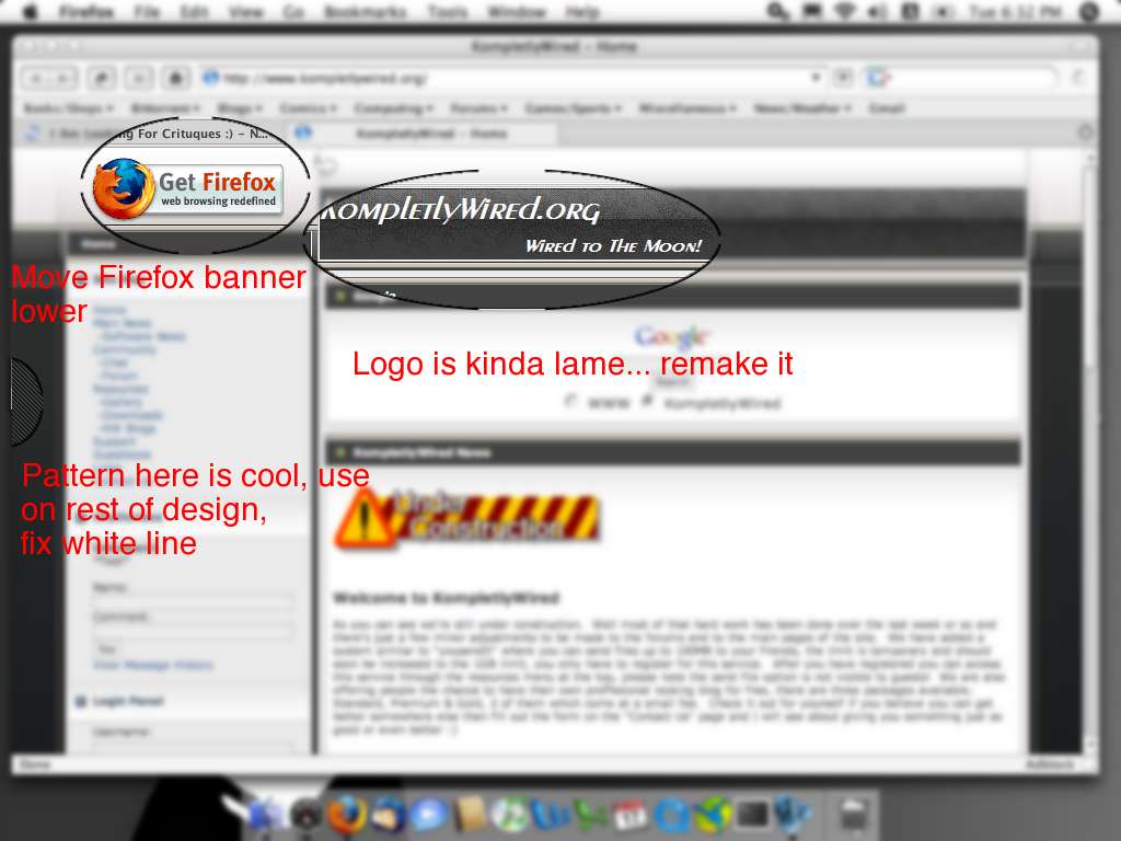 I Am Looking For Crituques :) - Web Design & Development - Neowin