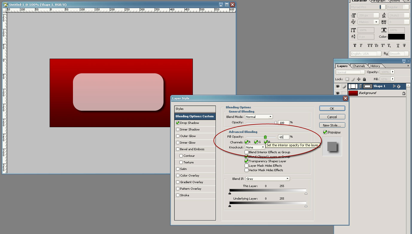 glass effect in photoshop - Web Design & Development - Neowin
