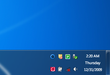 How to get tray icons to stack up in windows 7? - Tips, Tweaks ...