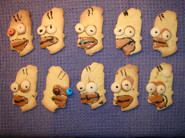 [Pic] Home Made Homer Simpson Biscuits - Jokes & Funny Stuff - Neowin