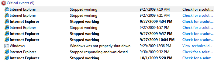 Internet Explorer 8 Bug? - Microsoft (Windows) - Neowin