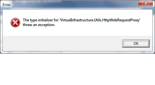 VMware vSphere Client errors in Win 7 - Software Discussion & Support ...