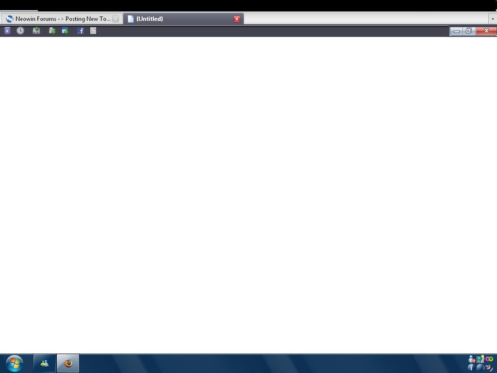 remove title bar - Web Browser Discussion & Support - Neowin