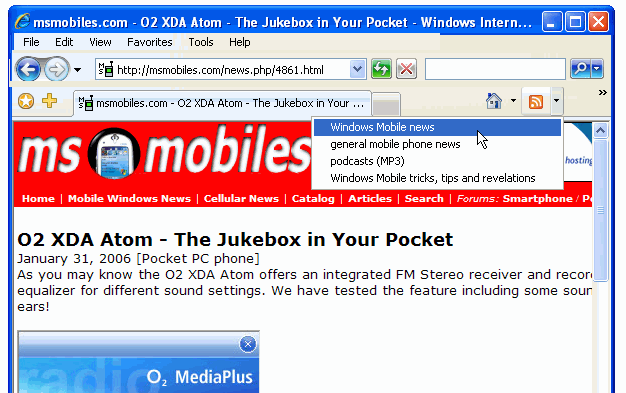 Internet Explorer Menu Bar Above Nav Icons? - Web Browser Discussion ...