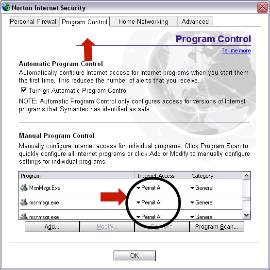 How can i block MSN Messenger - Smart Home, Network & Security - Neowin