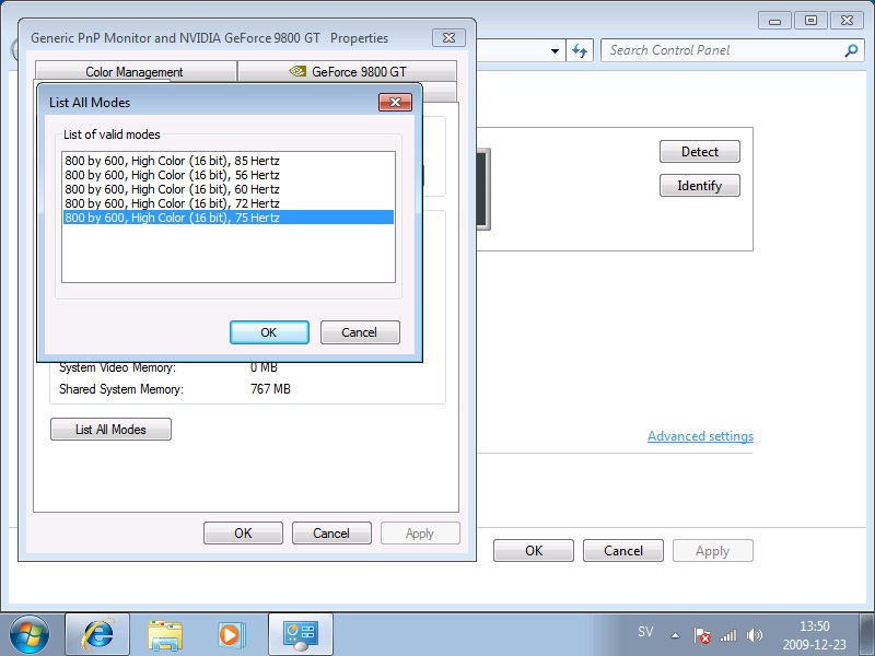 Screen Resolution 800x600 (PROBLEM!) - Microsoft (Windows) - Neowin