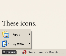 hacking the startmenu icons.. - Tips, Tweaks & Customization - Neowin
