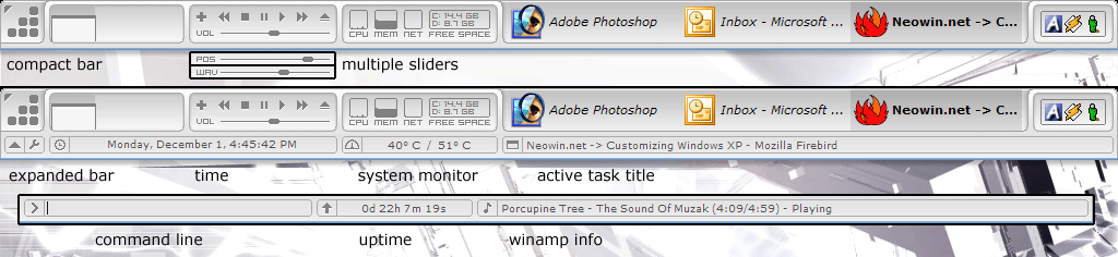 Preview: Studio28 v3 Litestep Theme - Tips, Tweaks & Customization - Neowin