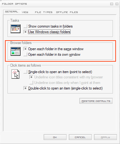 Folder Opening Action - Tips, Tweaks & Customization - Neowin