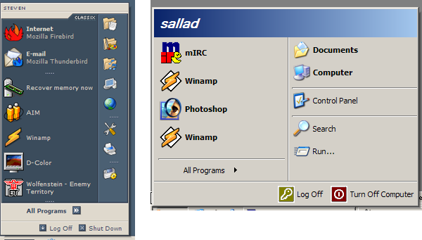 XP Start menu - Tips, Tweaks & Customization - Neowin