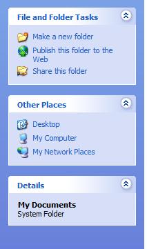 xp common tasks pane - Tips, Tweaks & Customization - Neowin