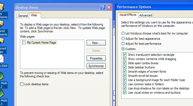 How to make the text on icons on the desktop clear - Tips, Tweaks ...