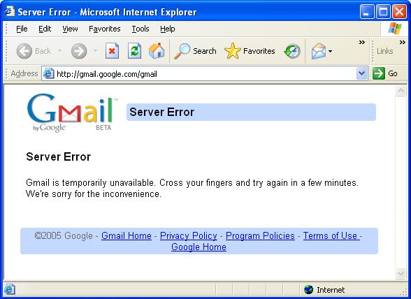 GMail Server Problems? - Smart Home, Network & Security - Neowin