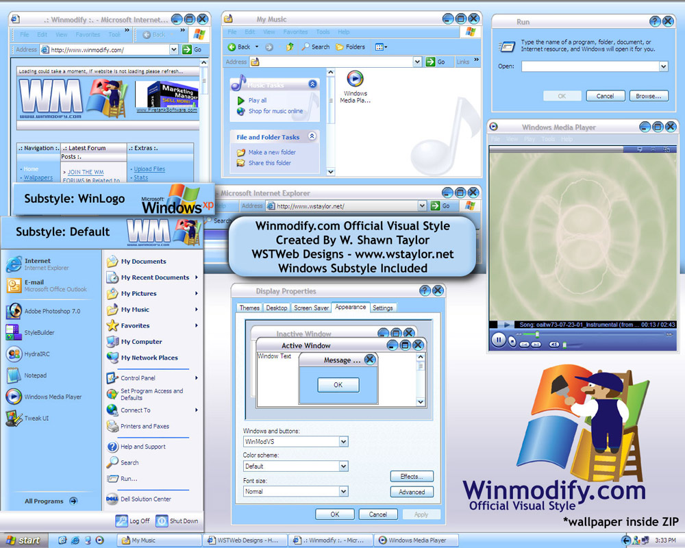 [release] WinModify Visual Style - Tips, Tweaks & Customization - Neowin