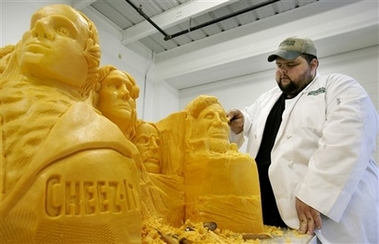 Monumental Cheese Carving - Real World News - Neowin