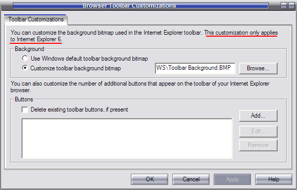 Toolbar Background .bmp - Tips, Tweaks & Customization - Neowin