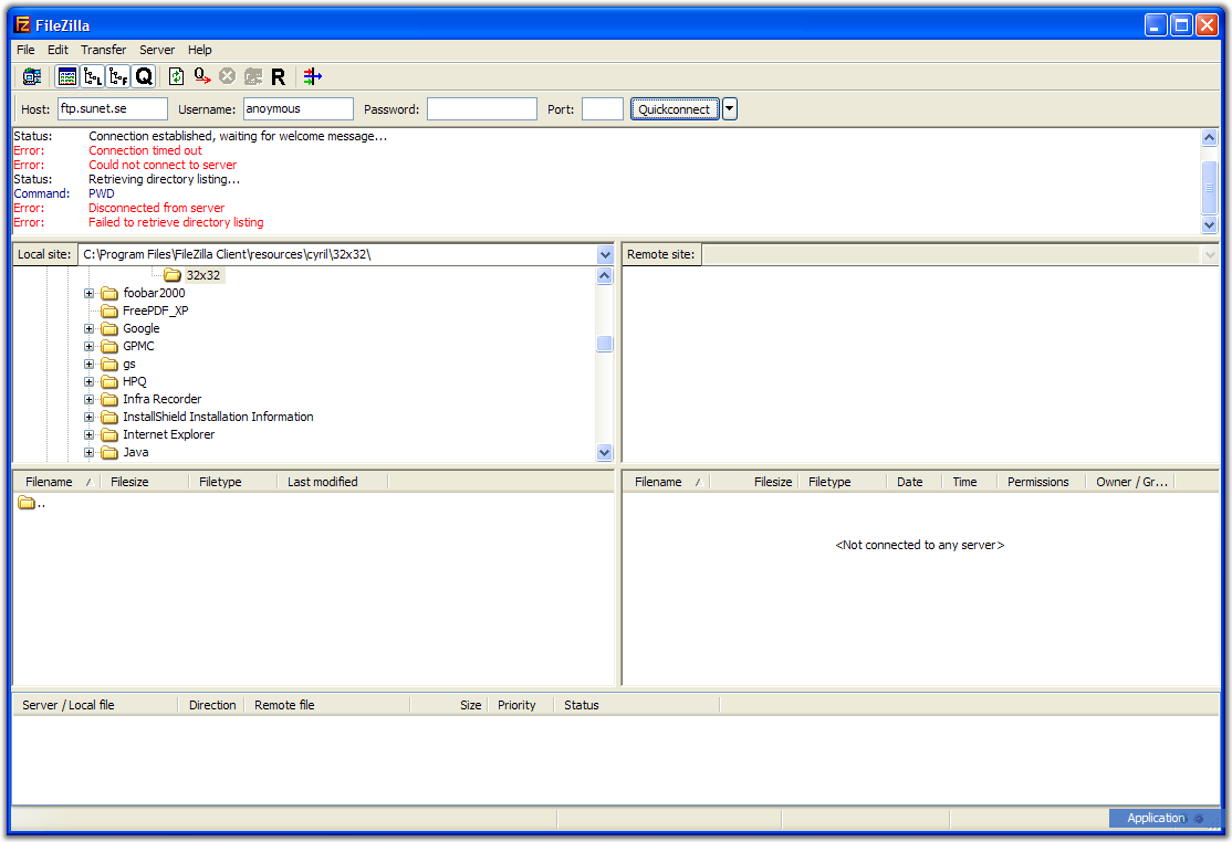 [BETA] FileZilla 3.0.0 - Back Page News - Neowin