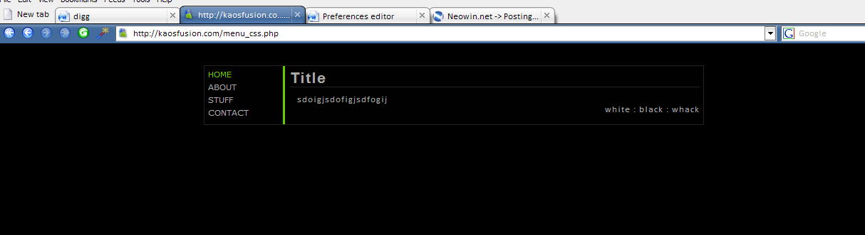 Fix rendering in Firefox - Web Design & Development - Neowin