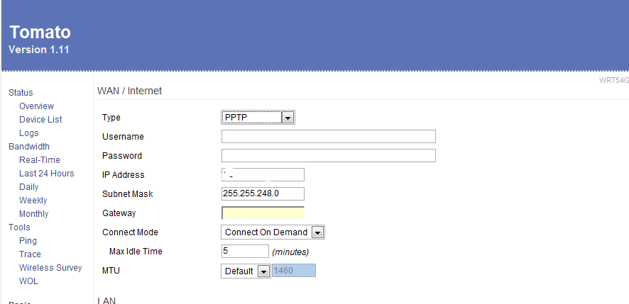 Tomato Firmware 1.11 Released - Page 2 - Back Page News - Neowin