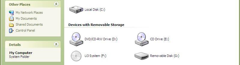 My Computer Shows 2 CD Drives, I've Only Got One - Microsoft (Windows ...