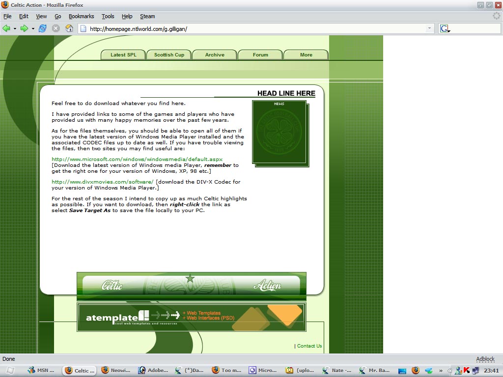 Problem With Site Layout - Web Design & Development - Neowin