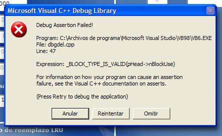 Debug Assertion Failed - Programming (C#, C++, JAVA, VB, .NET etc.) - Neowin