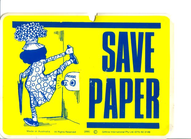 Save Paper - Jokes & Funny Stuff - Neowin
