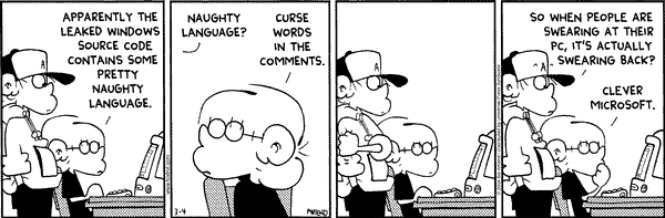 more leaked windows source code humor - Jokes & Funny Stuff - Neowin