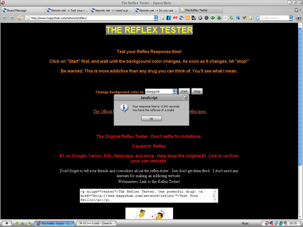 Test your reflex - Jokes & Funny Stuff - Neowin