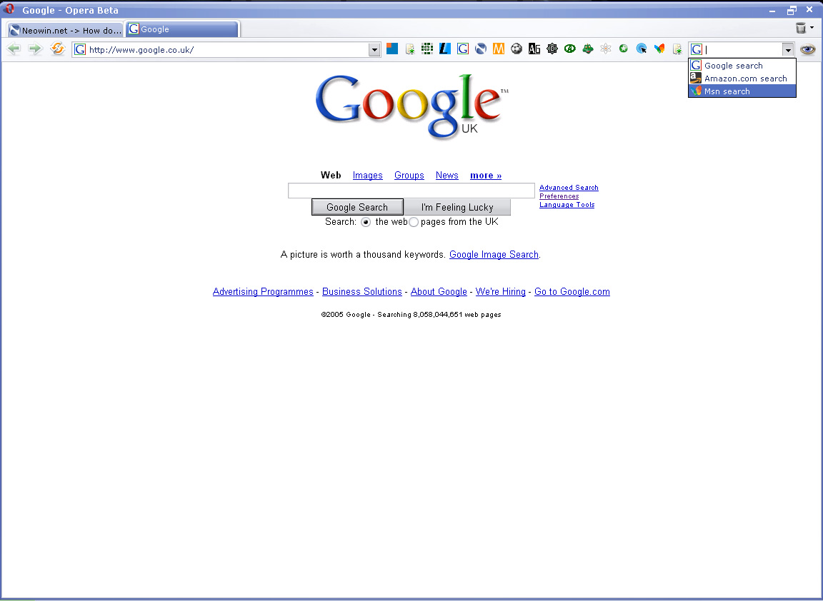 How does your opera look like - Web Browser Discussion & Support - Neowin