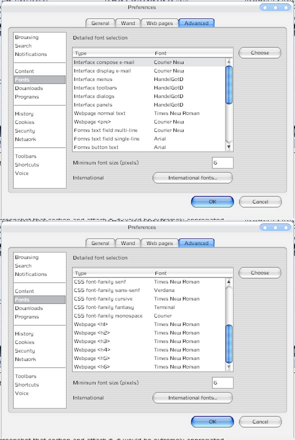 Opera 7 Fonts - Web Browser Discussion & Support - Neowin