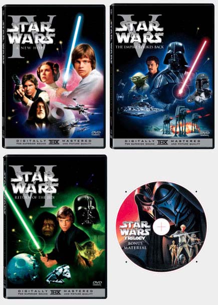 Star Wars 4-6 (New DVD Covers) - The Media Room - Neowin