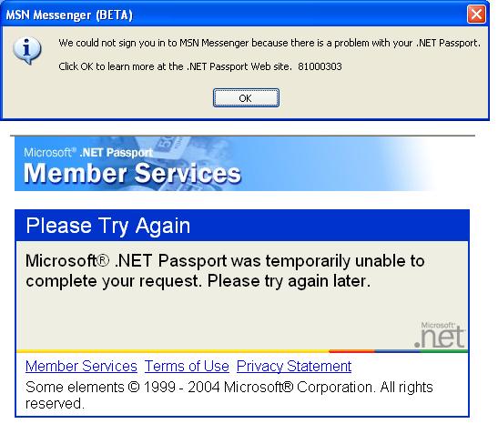 Strange MSN Problem - Smart Home, Network & Security - Neowin