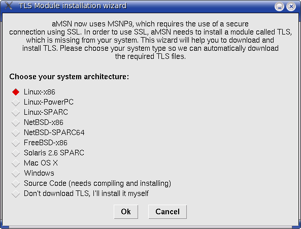 aMSN Setup Problems - Linux - Neowin